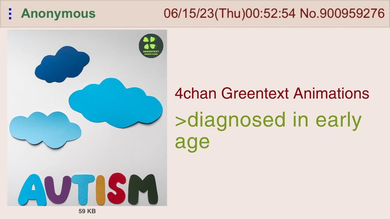 Anon was born with autism | 4chan Greentext Animations