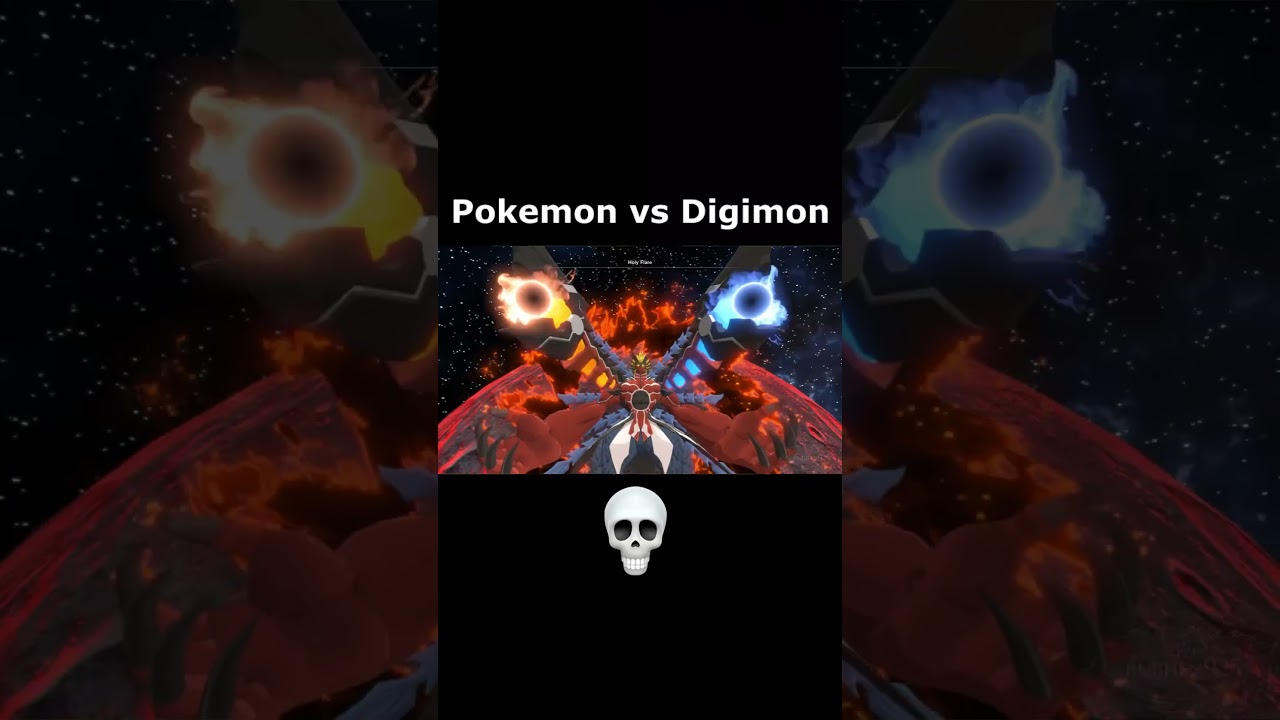 Pokemon vs Digimon 💀  #pokemon #digimon