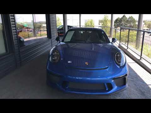 2018 Porsche 911 GT3 manual