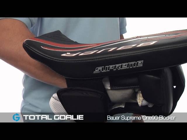 Bauer Supreme One90 Blocker '12 Model - Senior | Pure Hockey Equipment