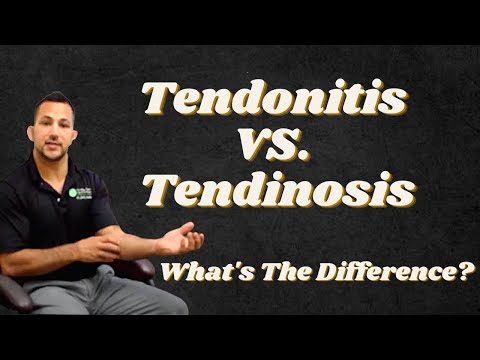 Tendonitis or Tendinosis... Which One Do You Have?