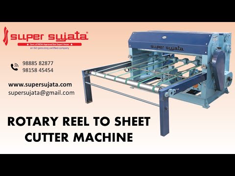 Reel to Sheet Cutting Machine - Reel Cutting Machine Latest Price ...