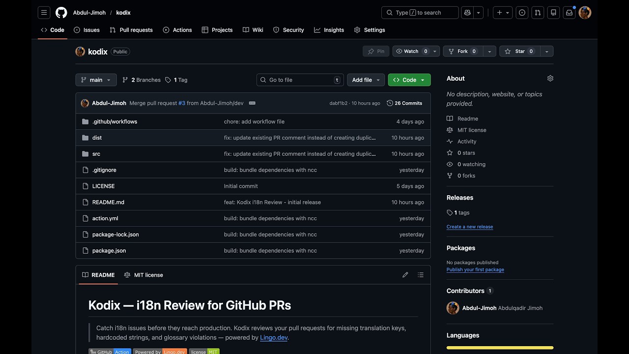 I Built a GitHub Action that Reviews PRs for i18n Issues | Lingo.dev Hackathon