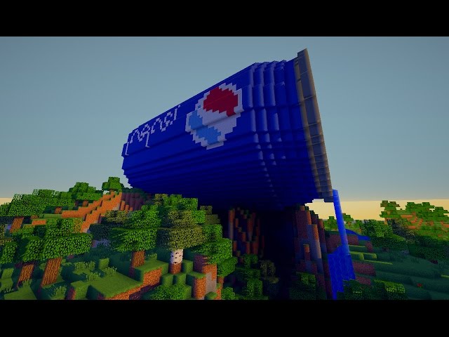 Pepsi Can Minecraft Map