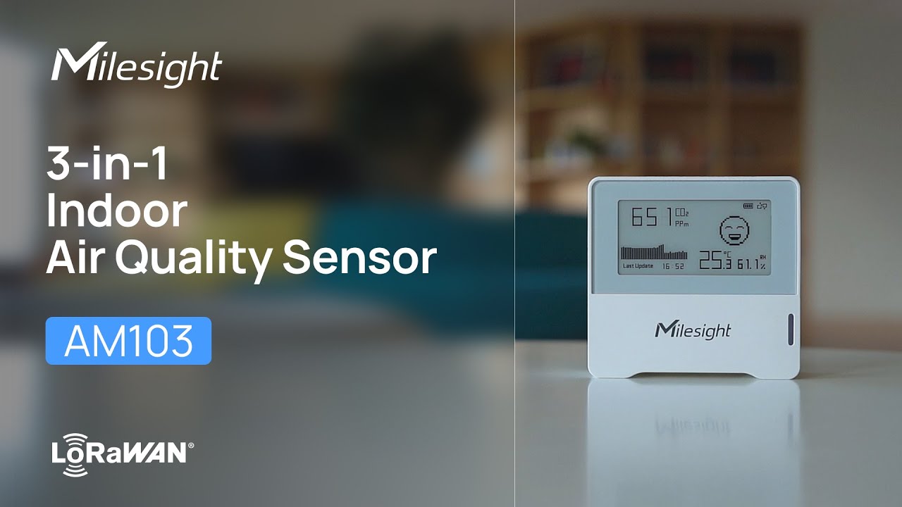 AM103 LoRaWAN Indoor Ambience Monitoring Sensor