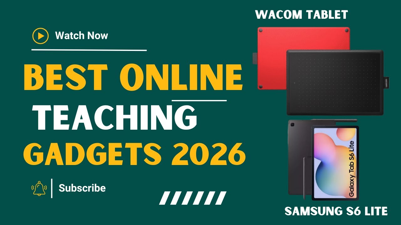 Best online teaching gadgets simple setup 