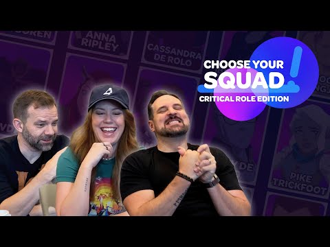 The Cast of Critical Role Choose Their Ultimate 'The Legend of Vox Machina' Squads