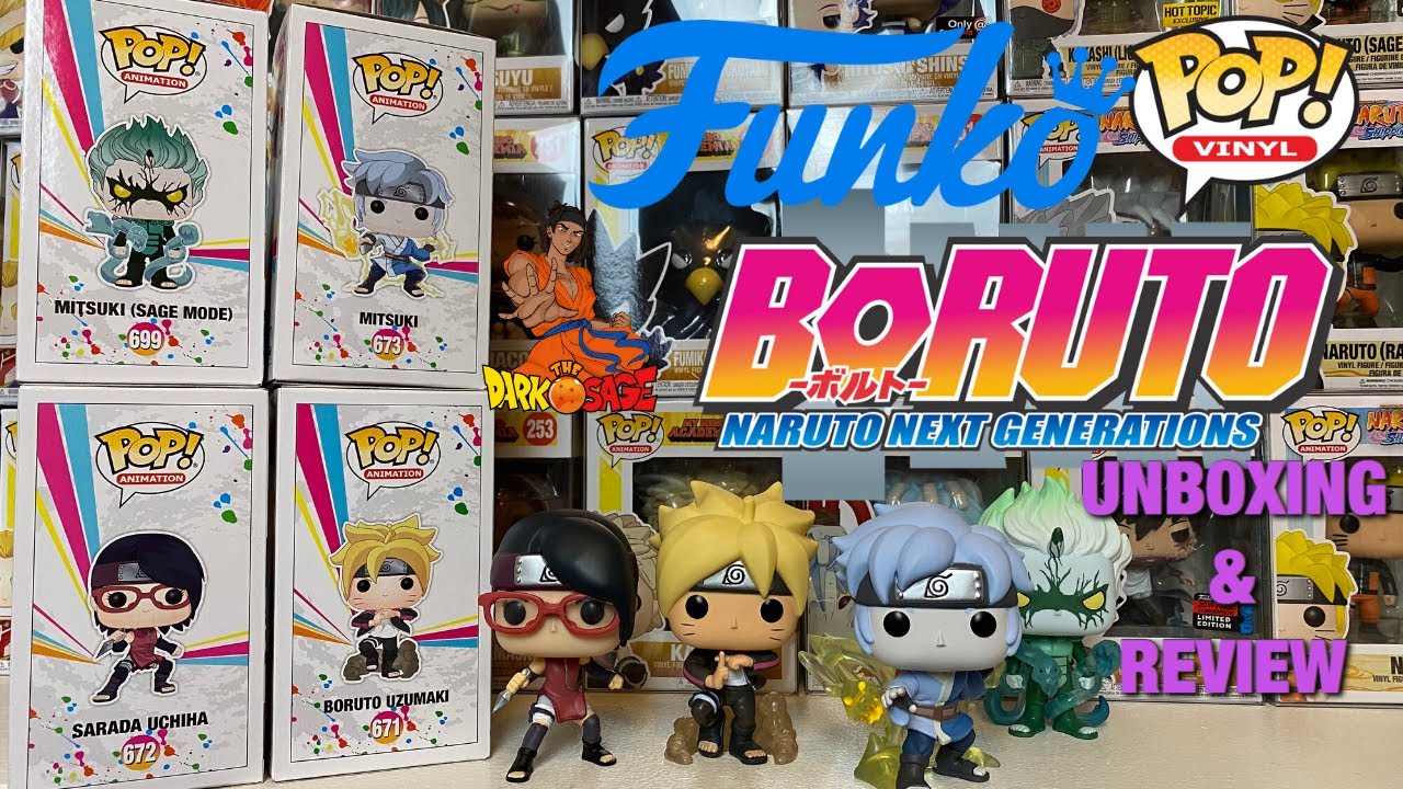 Boruto: Naruto Next Generations Set Funko POP Unboxing/Review