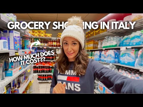 Grocery Shopping in Italy – Much Cheaper than America – POSITANO