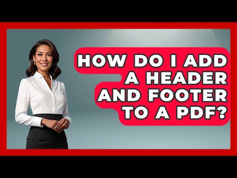 How Do I Add A Header And Footer To A PDF? - Graphic Design Nerd