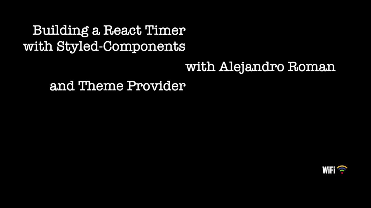 Building a React Timer with Styled-Components and Theme Provider
