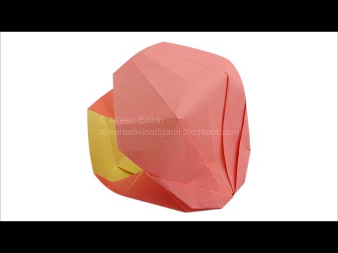 Origami Clam Shell (Aileen Edwin) Video Tutorial *HD* | The Secrets of ...