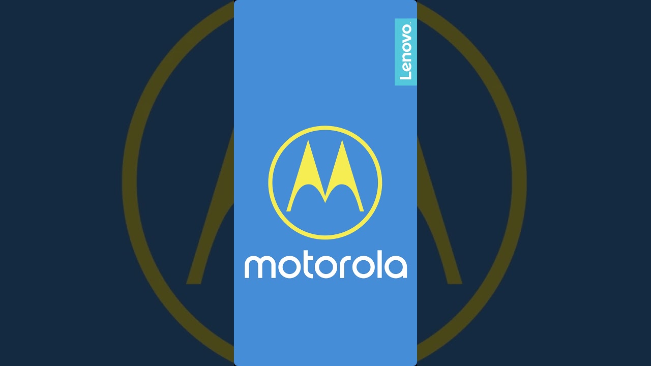 Motorola's new 2018 hello moto boot animation.