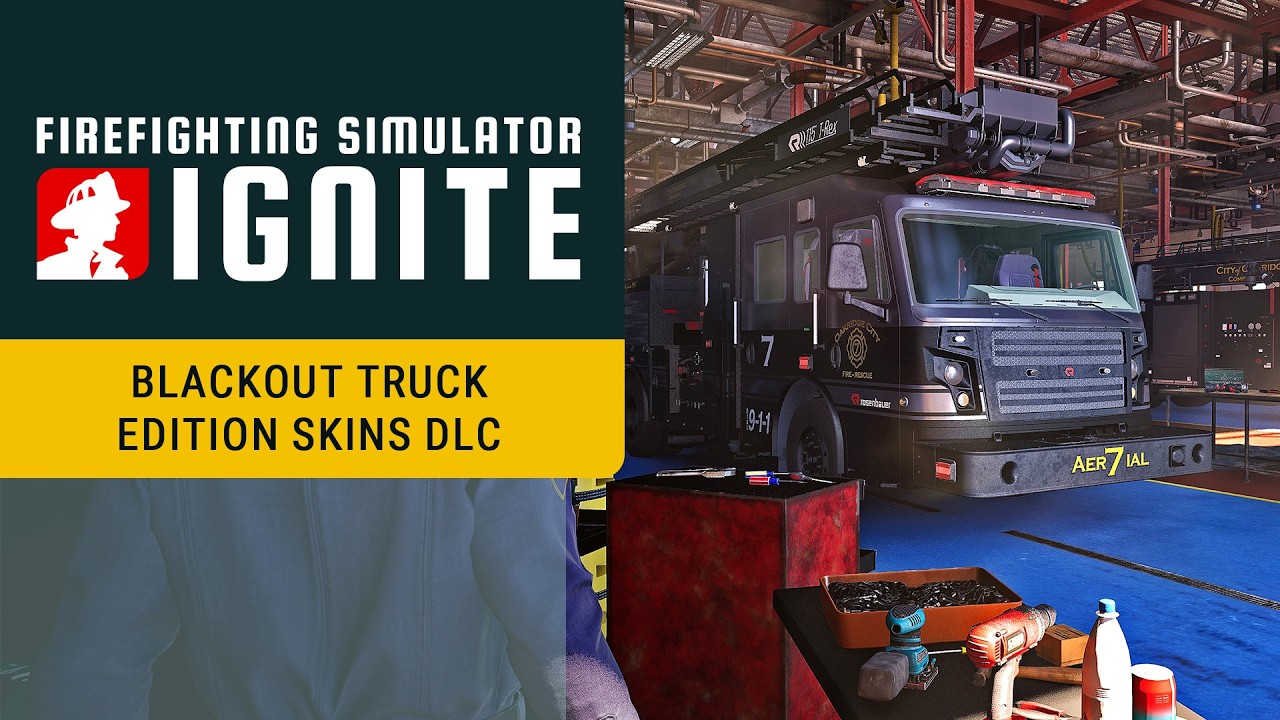 Firefighting Simulator: Ignite – Blackout Truck Edition Skins DLC