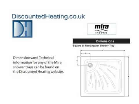 Mira Shower Trays