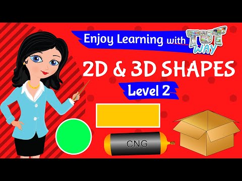 2D & 3D Shapes | Math | Grade 1 & 2 | TutWay