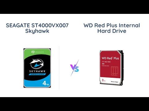 Seagate Skyhawk vs WD Red Plus: Which is the Best Surveillance Hard Drive?