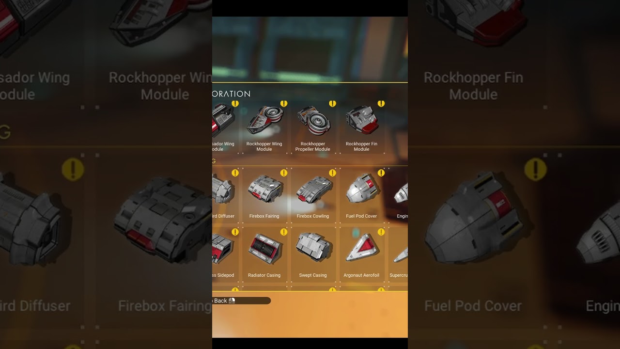 How To Make CRAZY Corvette Designs In No Man's Sky Voyager! #gaming #nomanssky #modding