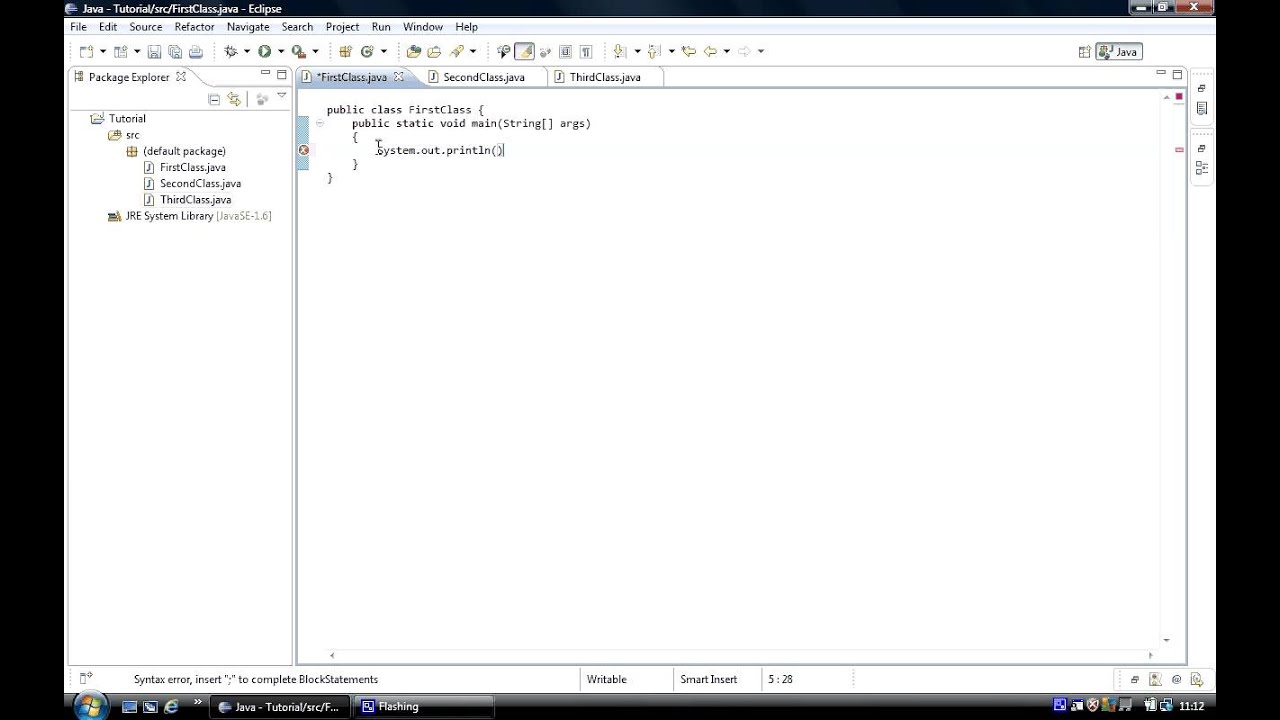 Java beginner programming part 1 Hello world