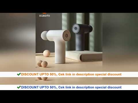 HOT Xiaomi Mijia Mini Fascia Gun 2C Thrust 12kg Smart Gear Memory 350g Portable 2500rpm High Speed M