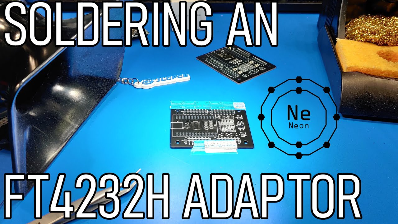 SDG #193 An FTDI FT4232H adaptor for ESP32 programming and more! Neon - alicjamusial