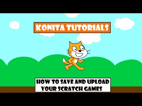 How to Save and Upload Your Scratch Games | Scratch 3.0 Tutorial