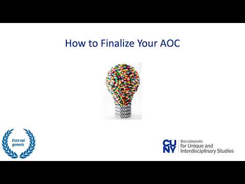 Areas of Concentration: A Guide for New Students