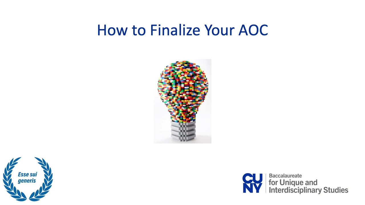 CUNY BA Areas of Concentration: A Guide for New Students