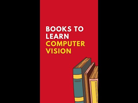 Books For Computer Vision You Should Read l Computer Vision For Beginners l #Shorts