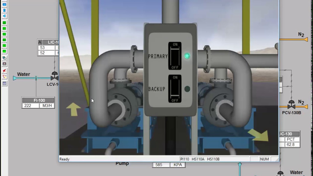 Simulation Solutions Pump & Valve Operator Training Simulator