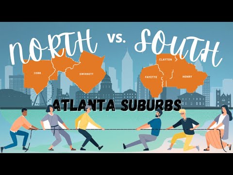 It's a Battle Between the Northern & Southern Suburbs of the Metro Atlanta Area!