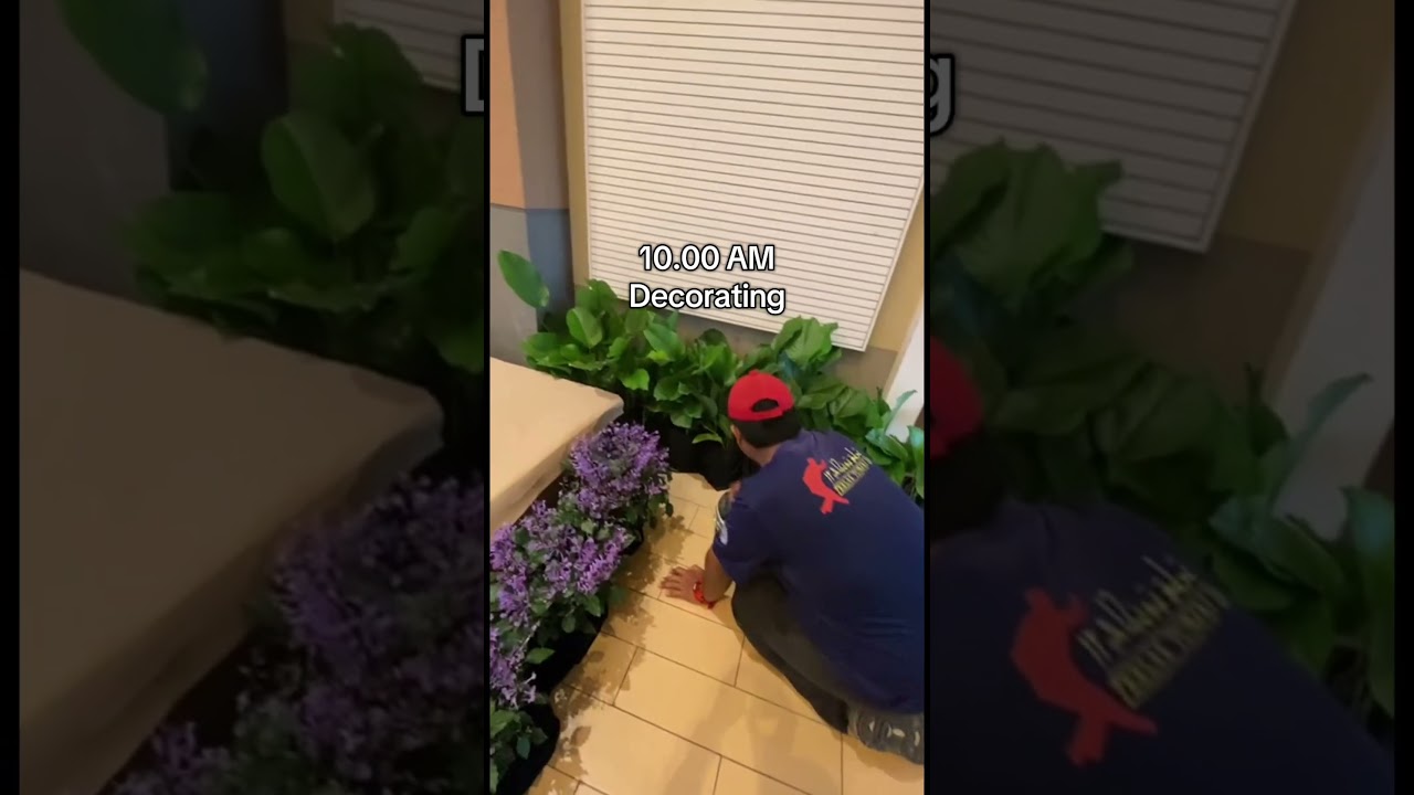 Sewaan pokok bunga event di Masjid Puncak Alam