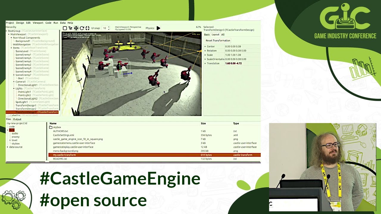 Castle Game Engine - Michalis Kamburelis || Castle Game Engine