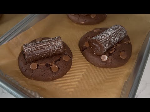 Cadbury Yule Log Cookies