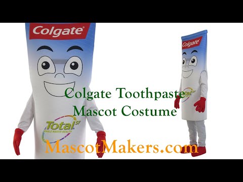 Colgate Toothpaste Mascot Costume | Mascot Makers - Custom mascots and ...