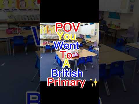 POV:you went to a British primary school ????✨
