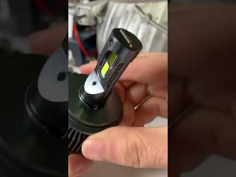 How to install the LED headlight H4?