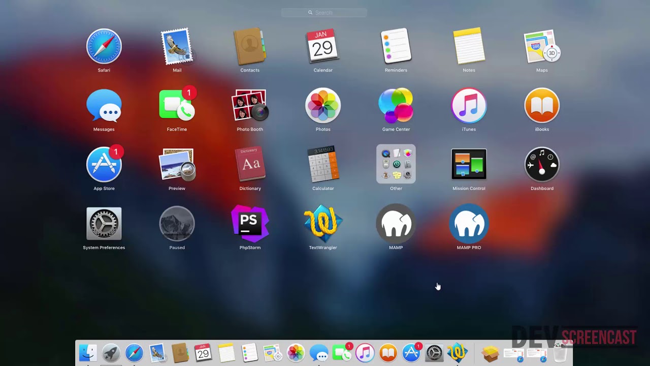 Setting Up PHP Development Environment - Mac OS