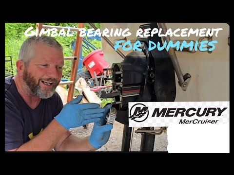 Mercruiser gimbal bearing replacement how to ,Alpha one and Bravo both same