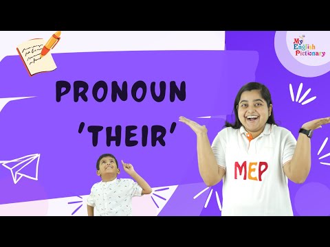 How to Use the Pronoun 'Their' | Pronoun #33 | Parts of Speech #grammar #pronouns