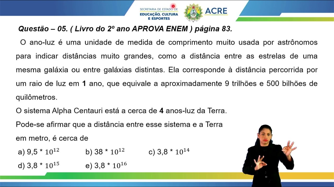 Pré-Enem - Matemática - Grandezas e Medidas I - Parte 2