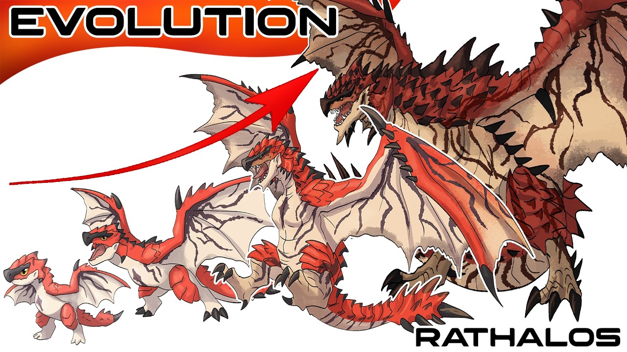 The Ultimate RATHALOS Evolution!! | Monster Hunter Wilds Fan Art | Maxxive Jumpo