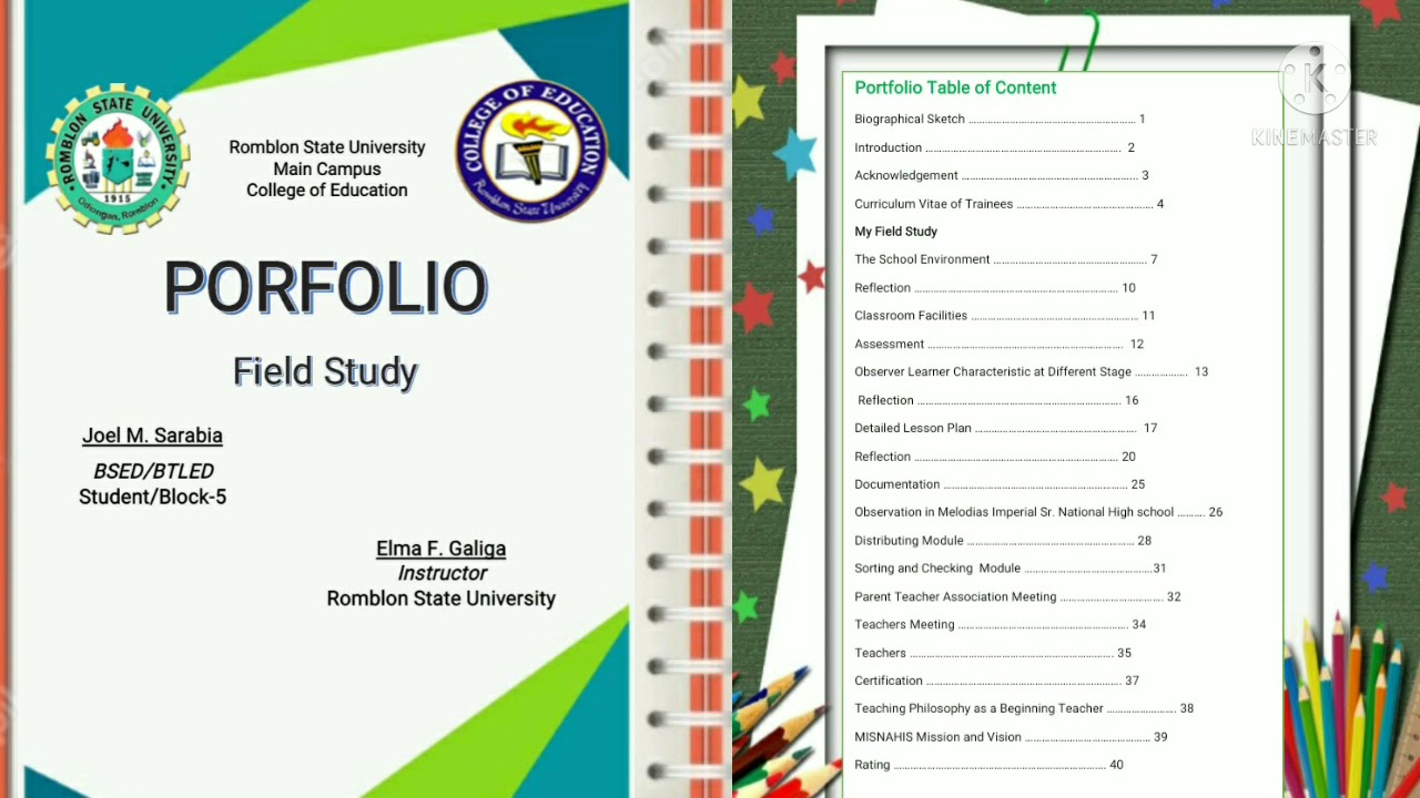 My Porfolio ( Field Study)