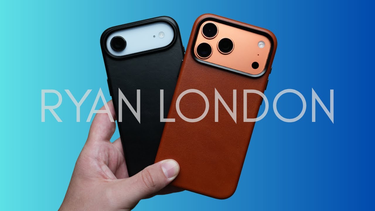 Just Like APPLE'S LEATHER CASE!! - Ryan London for iPhone 17 Pro Max/Air