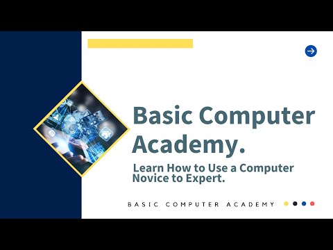 How to Use a Computer - Basic Computer Course Presentation.
