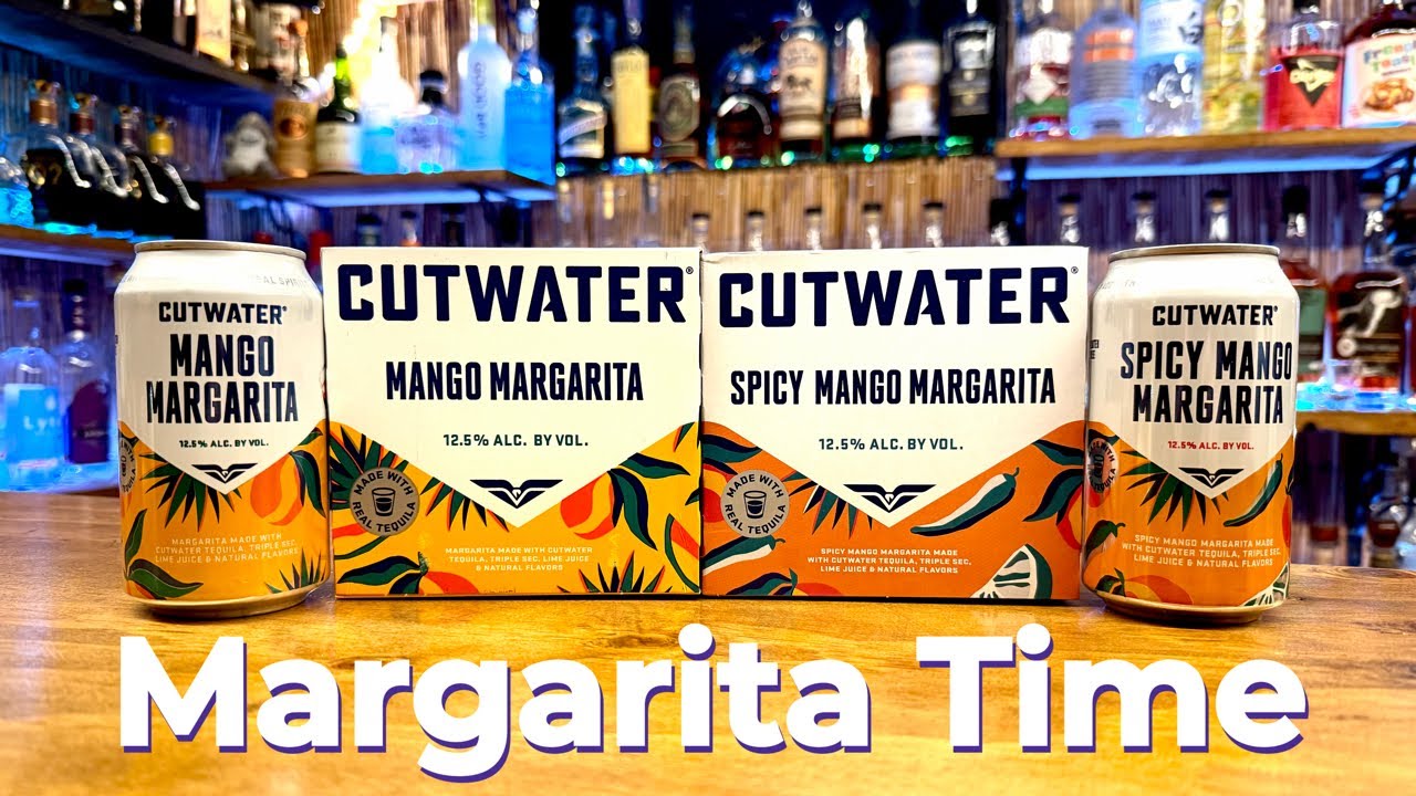 CUTWATER Mango Margaritas Review. Which Is Better? Let’s Find Out. Spicy VS Regular 