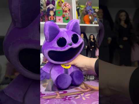 Poppy Playtime Catnap Official Plush #shorts #poppyplaytime #catnap #smilingcritters #asmrunboxing