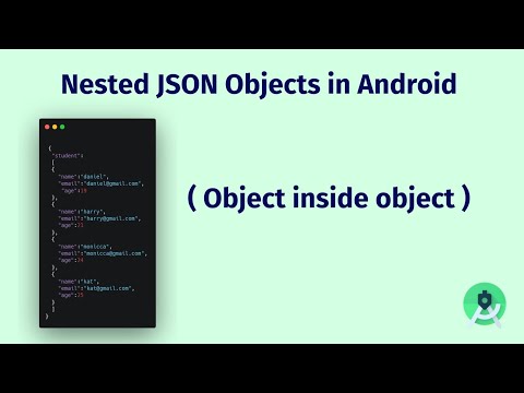 JSON in Android : Object inside the Object ( 2021 )
