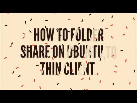 How to folder Share on ICT LAB || Folder share on UBUNTU