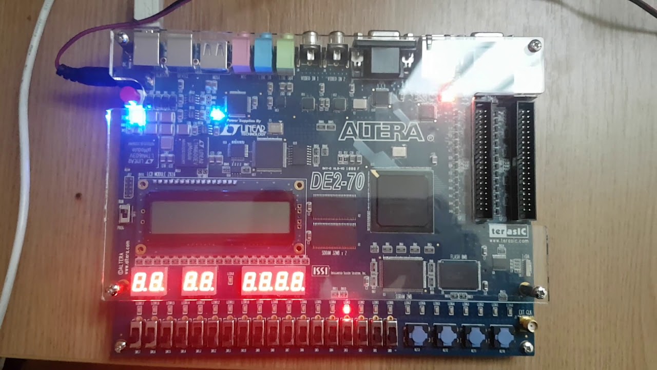Semafor  na FPGA ploci Traffic light controller implementation on FPGA